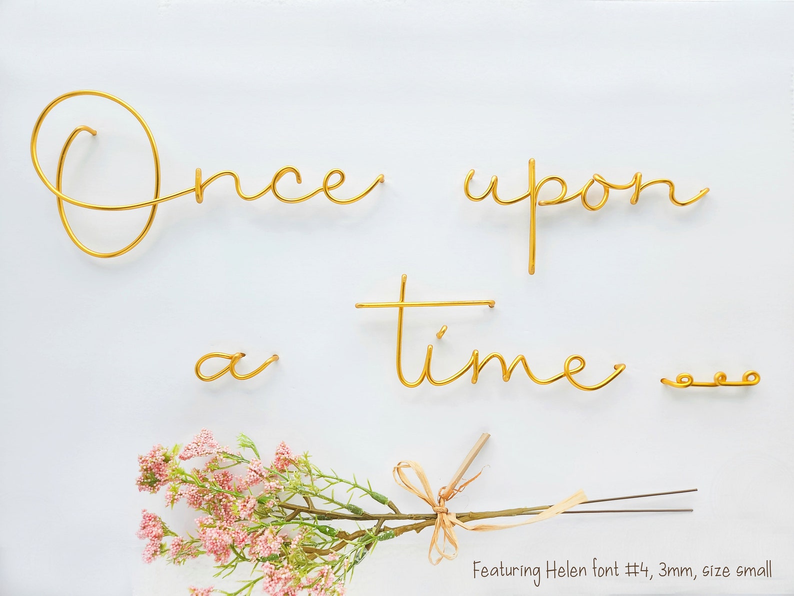 Once Upon a Time Wire Sign Reading Corner Decor Library - Etsy