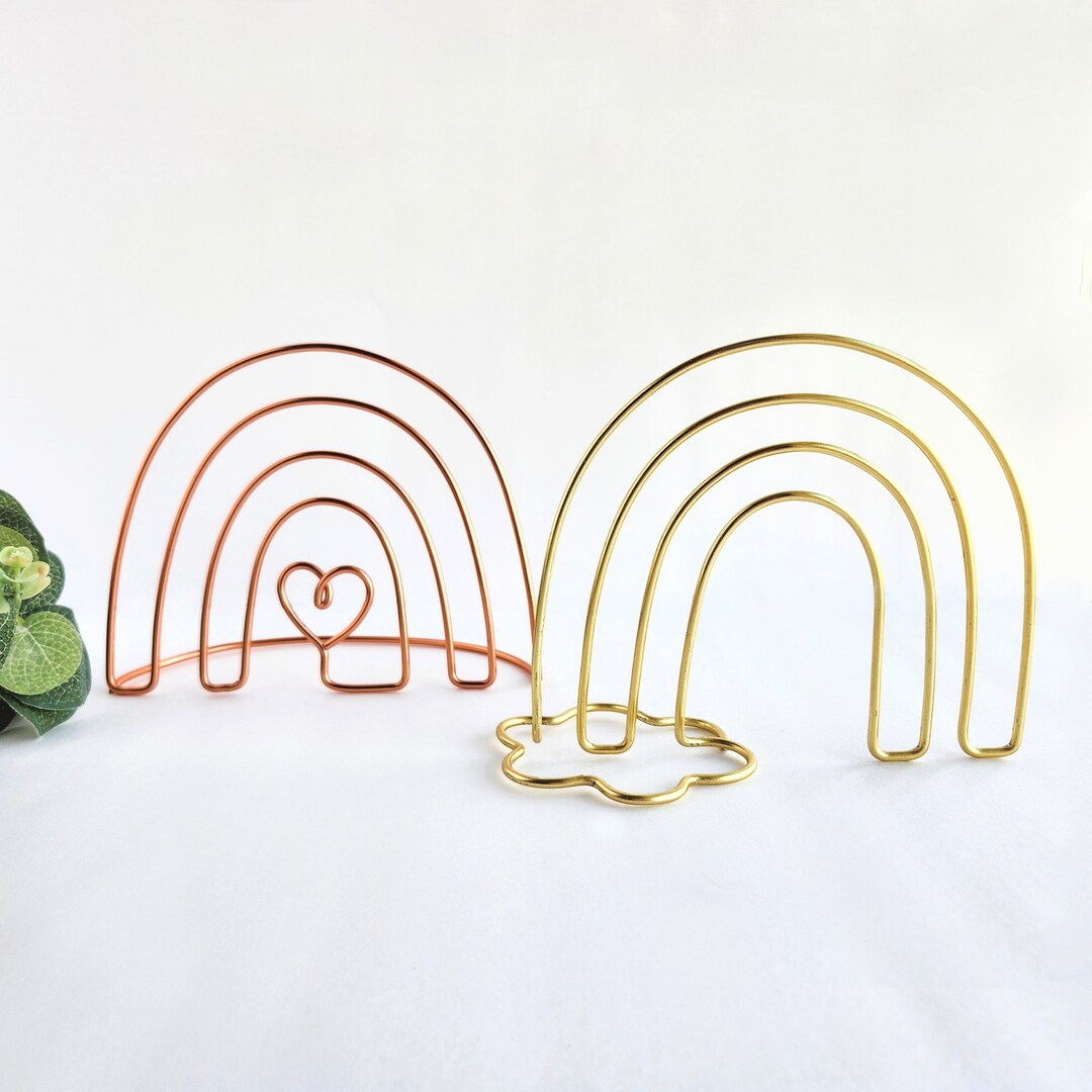 Boho Rainbow Art Table Top Wire Rainbow - Etsy
