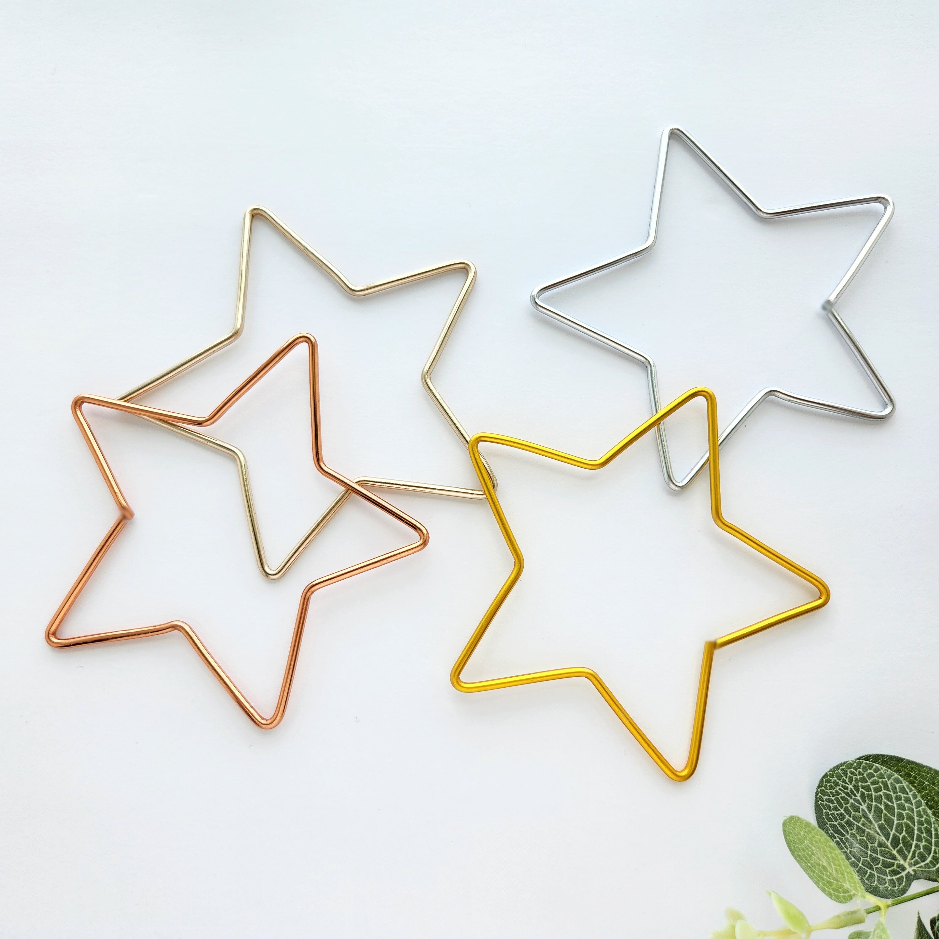 Shooting Star Set Individual Stars Handmade Wire Star Wall - Etsy