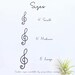 Wire Music Notes Single Line Wire Art Music Lover Gift Wire Treble Clef ...