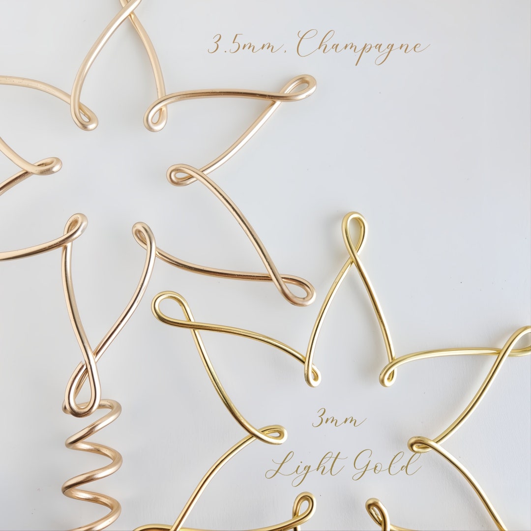 Wire Star Topper for Large Tree| Personalized Handmade Unique Topper ...