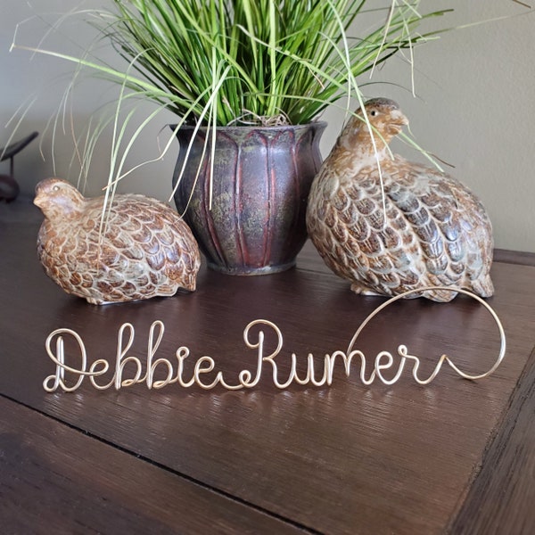 Wire Name Pin - Etsy