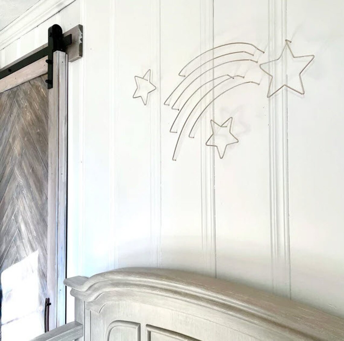 Shooting Star Set Individual Stars Handmade Wire Star Wall - Etsy