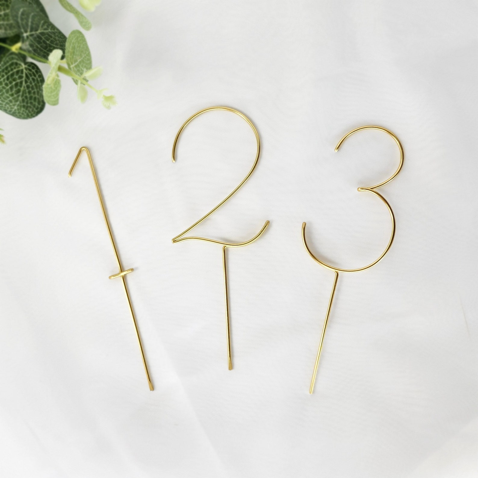 Wire Number Cake Topper Personalized Number Topper Smash Cake ...