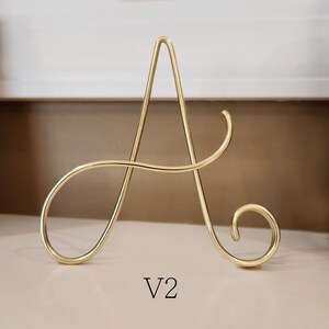 Wire Monogram Letters A-Z Initial, Metal Wire Letter - Etsy