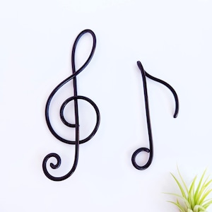 Wire Music Notes | Single Line Wire Art | Music Lover Gift | Wire ...