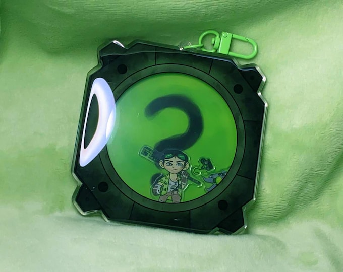 Arkham Knight Riddler Shaker Charm 2.0 - Etsy