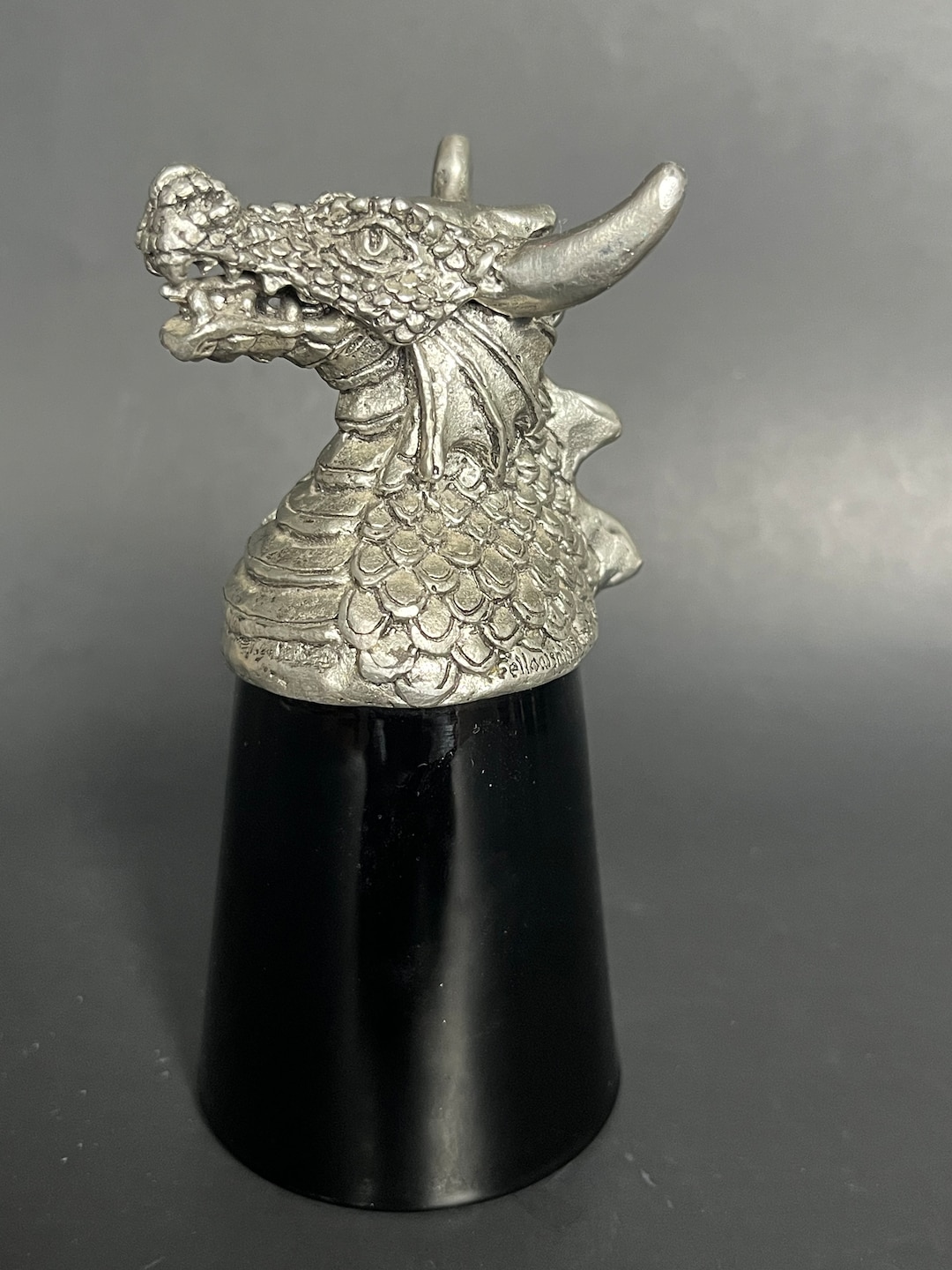 Pewter Dragon Head Shot Glass - Etsy