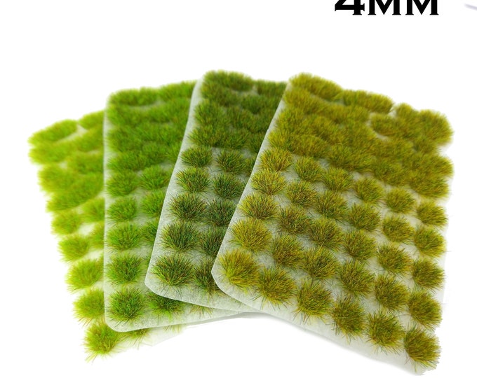Grass Tufts 4-6 Mm Meadow Grass Professional Irregular and Truthful ...