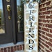 Cow Print Porch Leaner Tall Leaning Porch Sign Farmhouse Decor Welcome ...