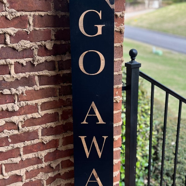 Go Away Sign - Etsy
