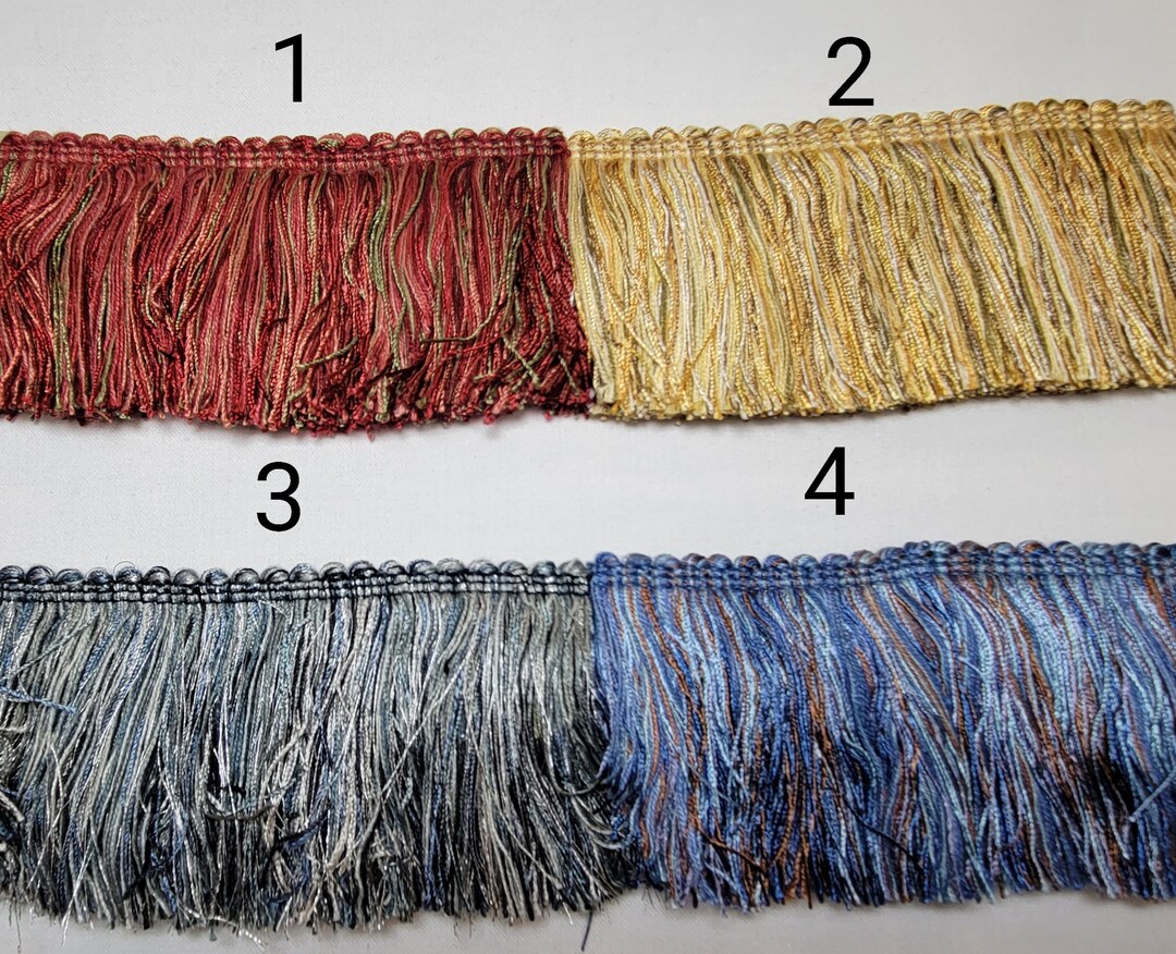 3" Cut Multi Brush Fringe- 10 Colors- by the Yard - SKU21736 - Etsy