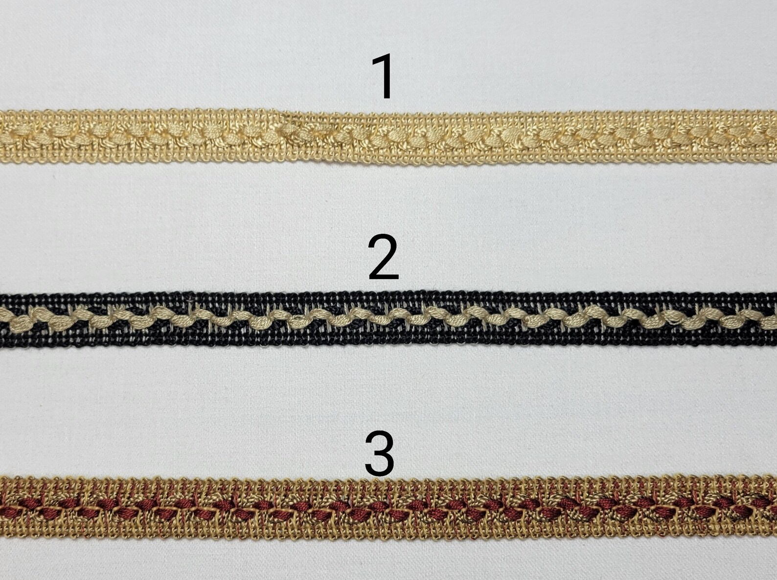 5/8" Braided Gimp- 6 Colors- by the Yard - SKU22031 - Etsy