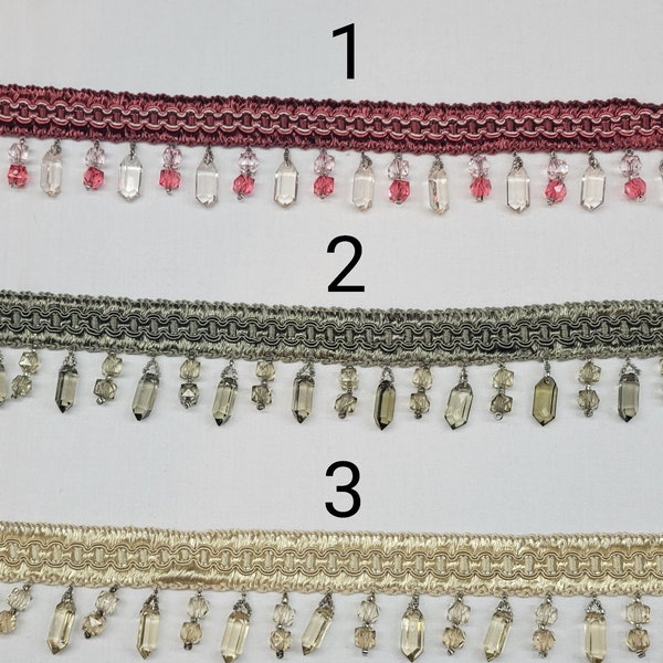 Beaded Fringe Trim - Etsy