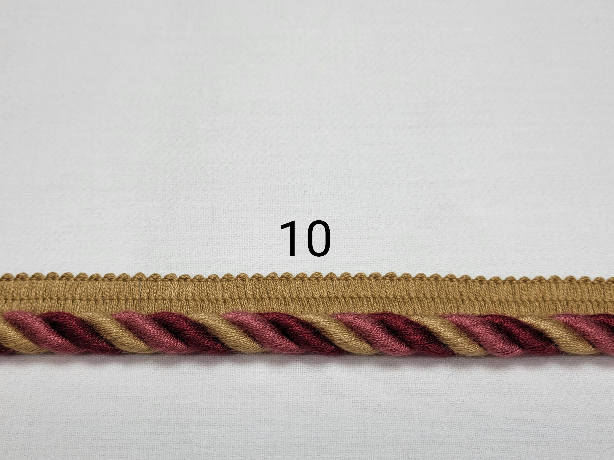 3/8 3 Ply Cord W/lip 10 Colors by the Yard SKU21956 - Etsy