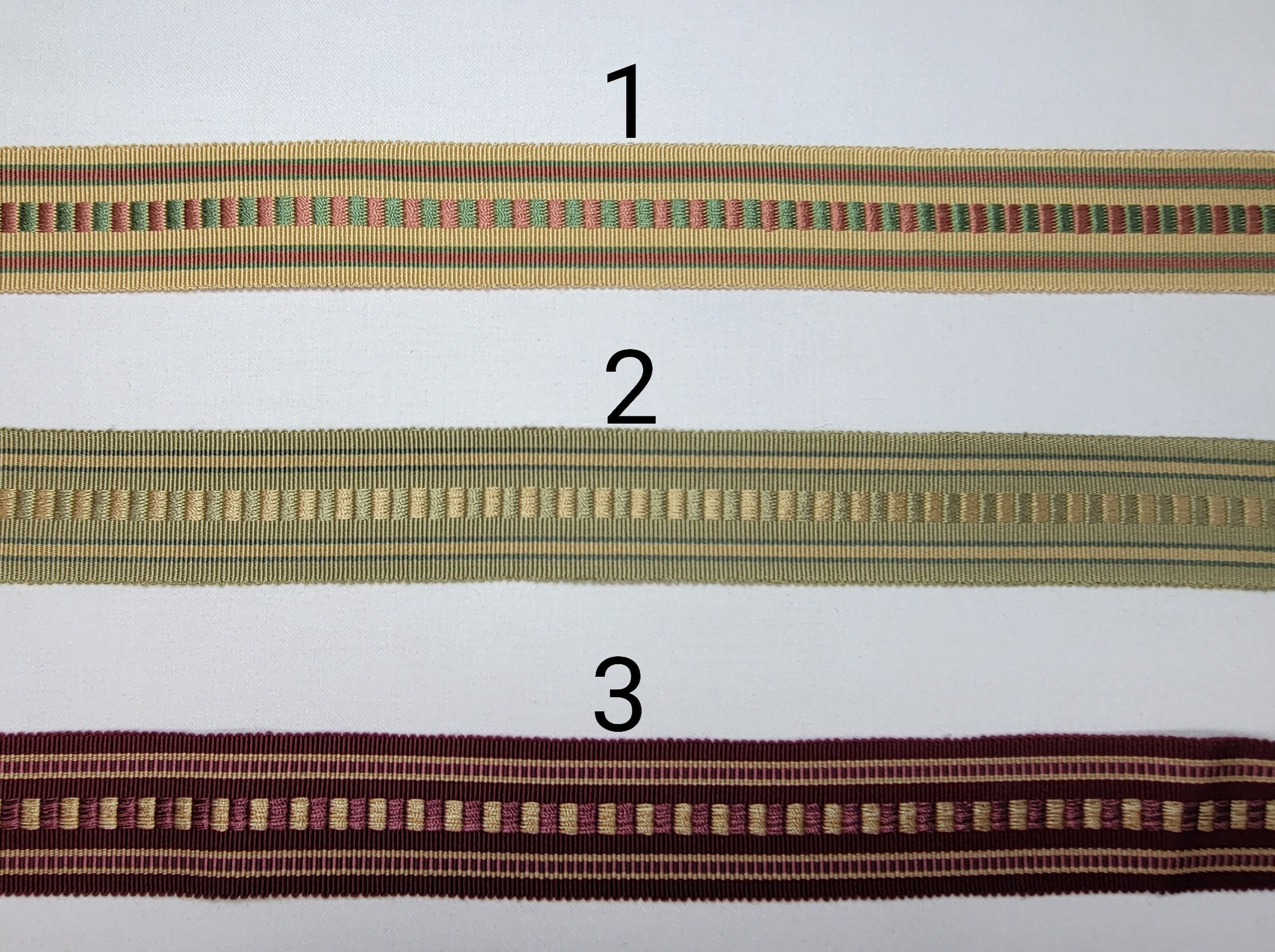 1 5/8" Border Tape- 10 Colors- by the Yard - SKUK1013A - Etsy