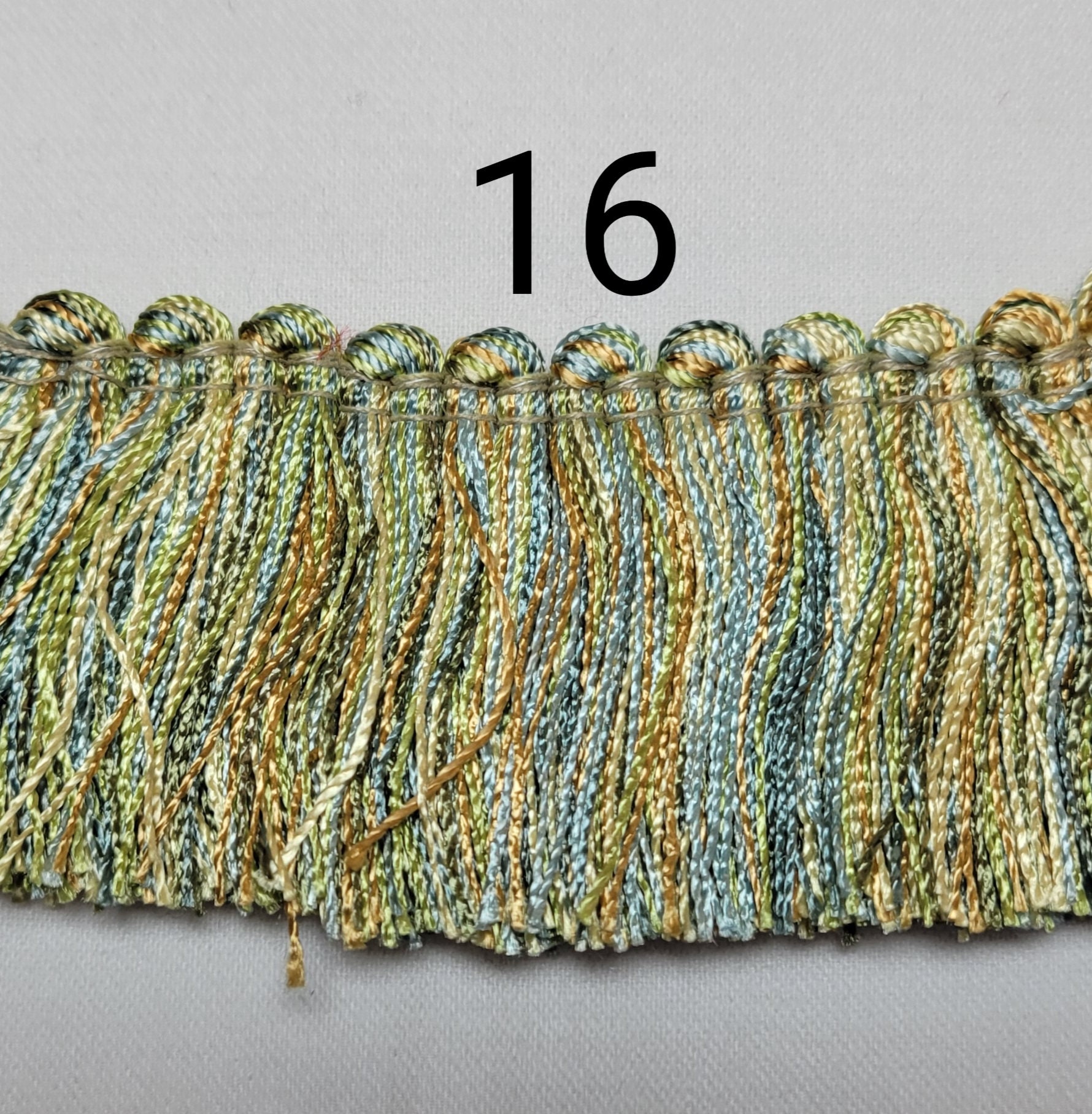 2" Cut Poly Brush Fringe- 17 Colors- by the Yard - SKU21420 - Etsy