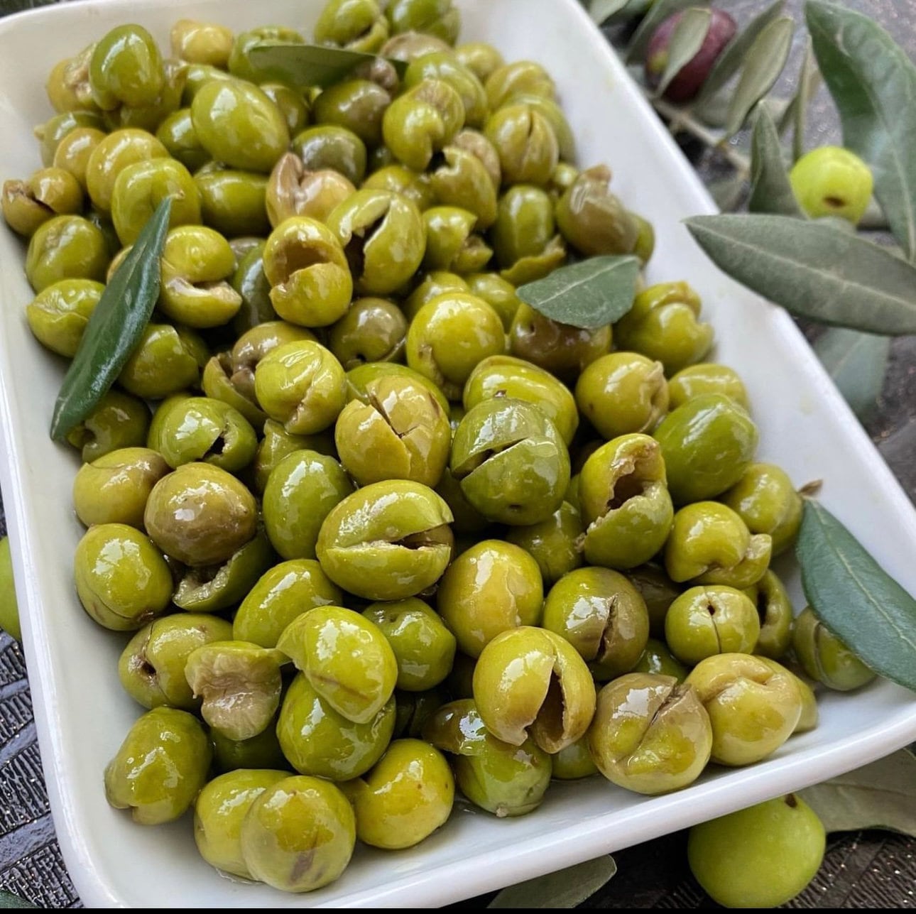 2 Lb Anklet Olives, Handmade Olives, Breakfast Olives, Green Olives ...
