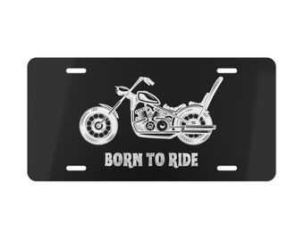 Motorcycle Vanity Plate - Etsy