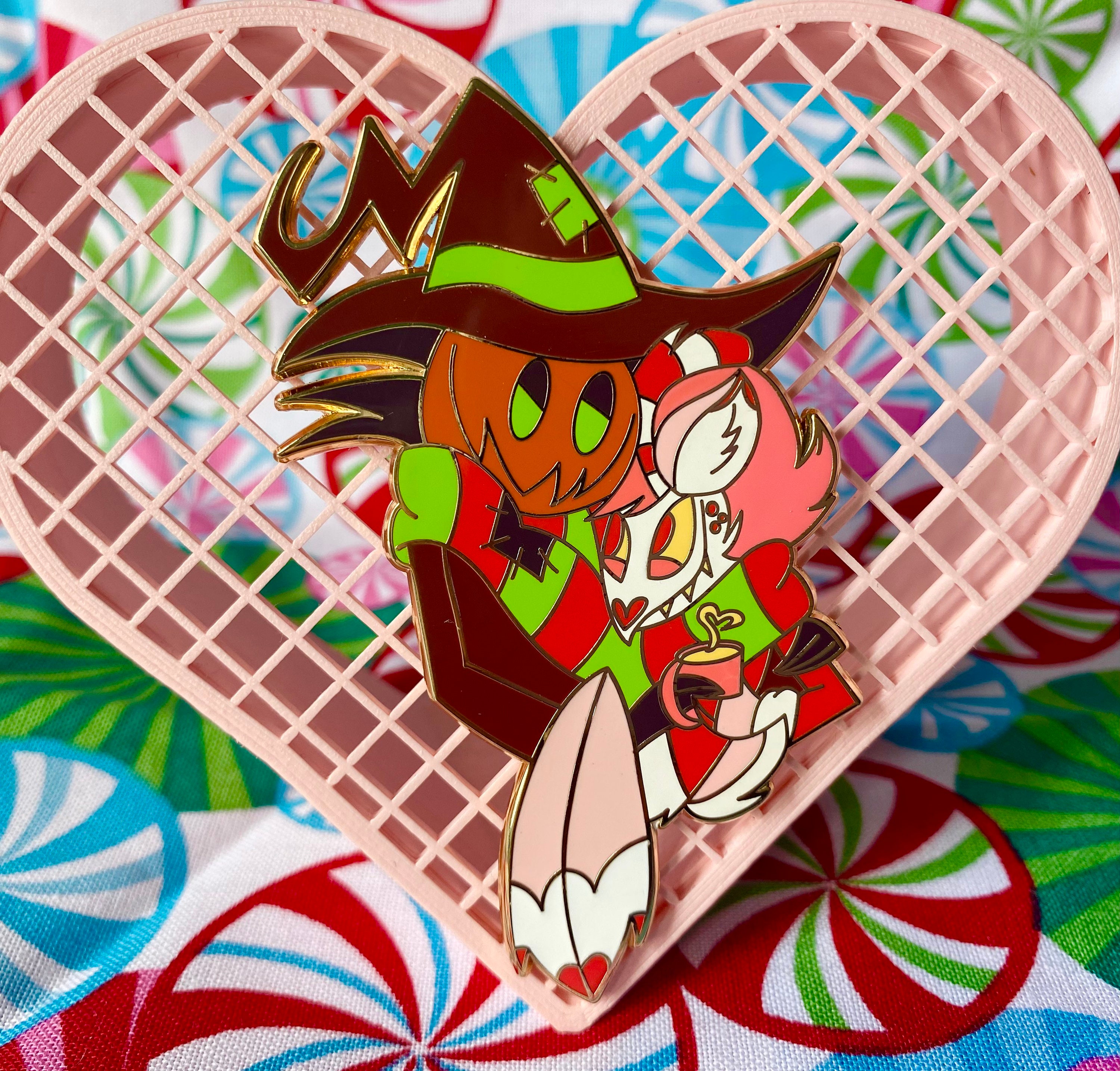 Vivziepop Holidaze Gold Enamel Pin - Etsy