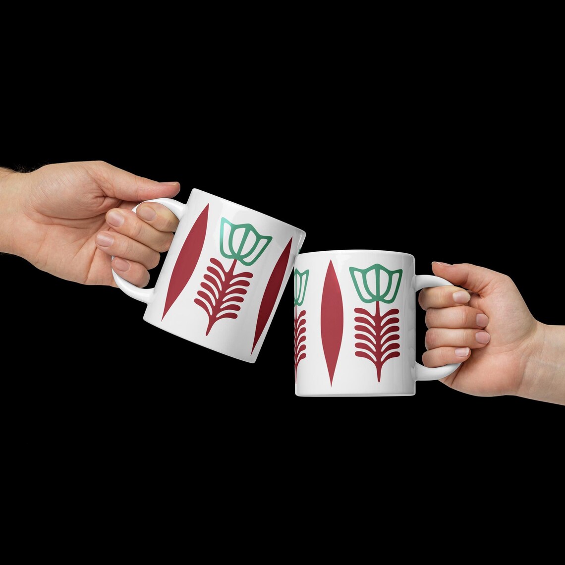 Very Lebanese Coffee Mug | Ahwe Lebnaniye | Red Color Coffee Mug - Etsy