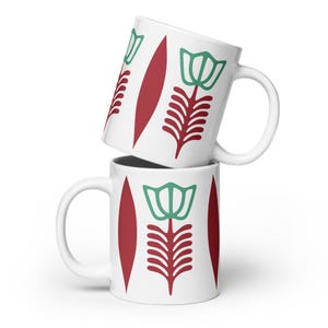 Very Lebanese Coffee Mug | Ahwe Lebnaniye | Red Color Coffee Mug - Etsy
