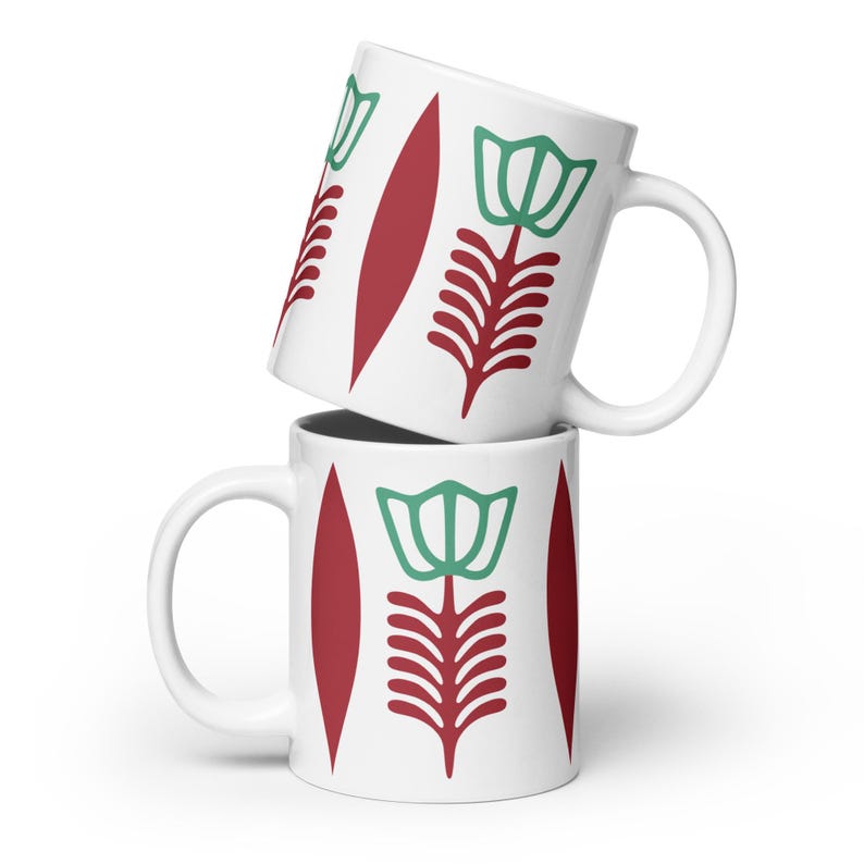 Very Lebanese Coffee Mug | Ahwe Lebnaniye | Red Color Coffee Mug - Etsy