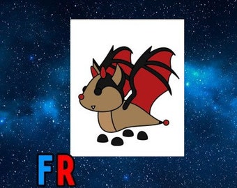 Bat Dragon Plush Adopt Me | Etsy