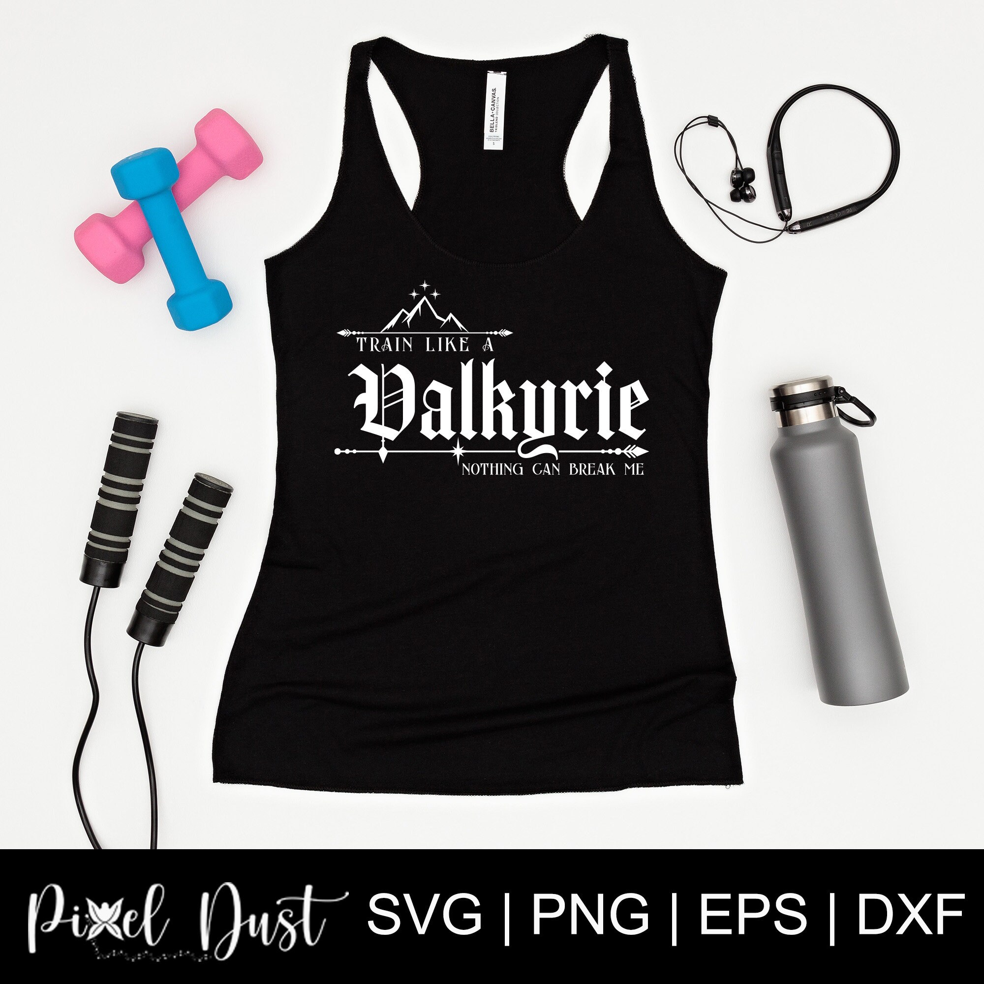 ACOTAR, ACOSF Inspired Valkyrie Warrior Graphic Bundle, Train Like a ...