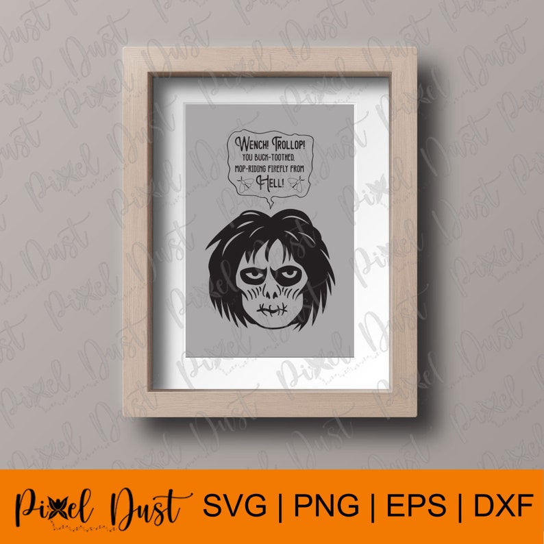 Billy Butcherson Hocus Pocus Svg Eps Png Dxf Digital - Etsy