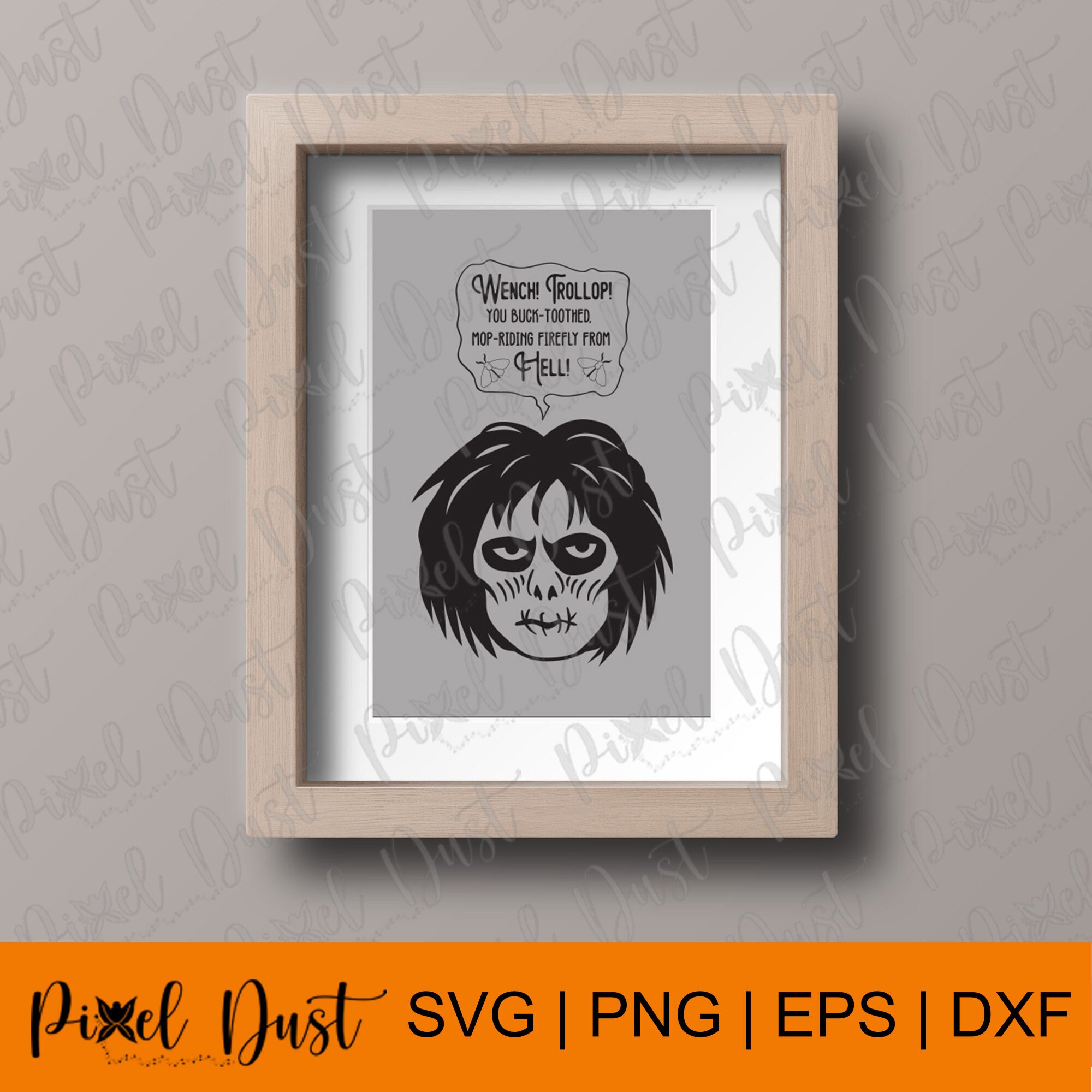 Billy Butcherson Hocus Pocus Svg Eps Png Dxf Digital - Etsy UK