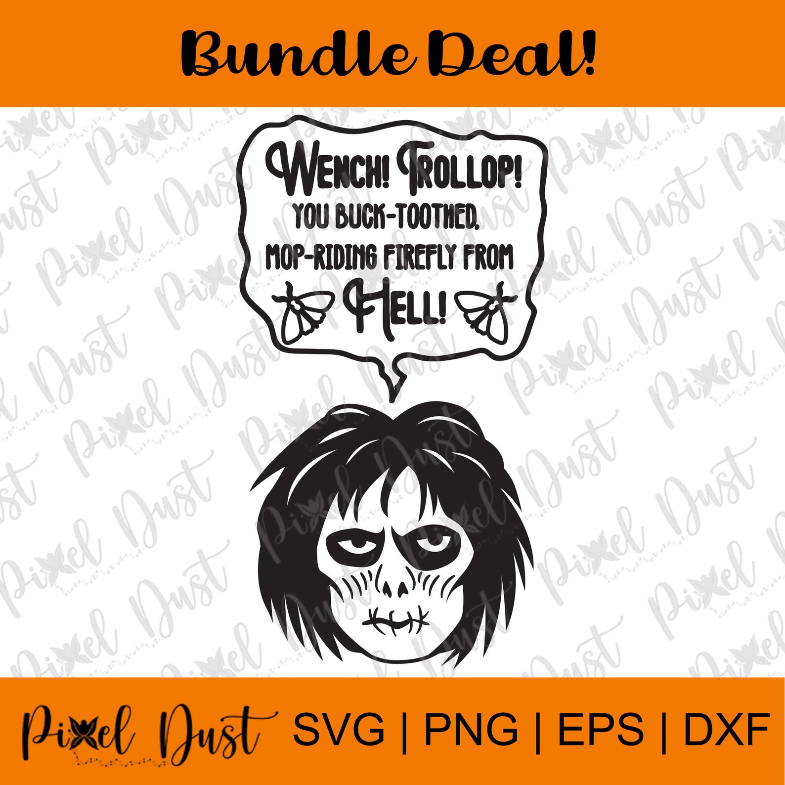 Billy Butcherson Hocus Pocus, Svg, Eps, Png, Dxf, Digital Download, Cut ...