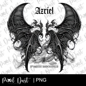 Bat Boys Illustrated Wings Bundle, Png, Digital File, Sub Print Ready ...