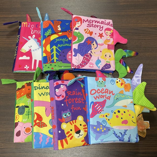 Cloth Baby Book - Etsy