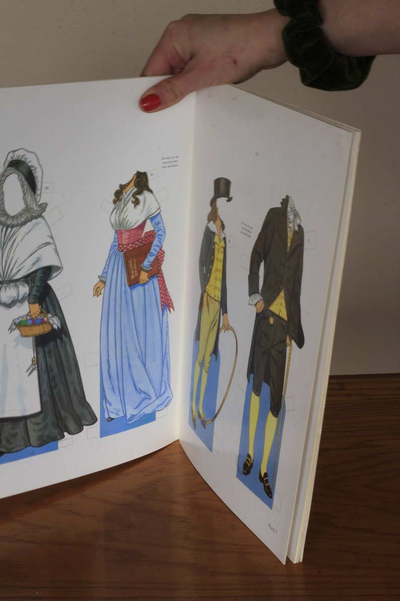 Paper Dolls George Washington & His Family Tom Tierney Collection 1989 ...