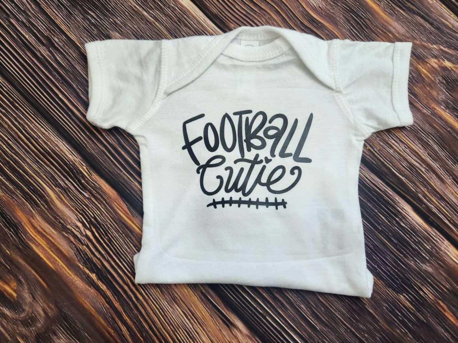 Red Baby Girl Football Outfit With Bow, Game Day Football Shirt, Fall ...