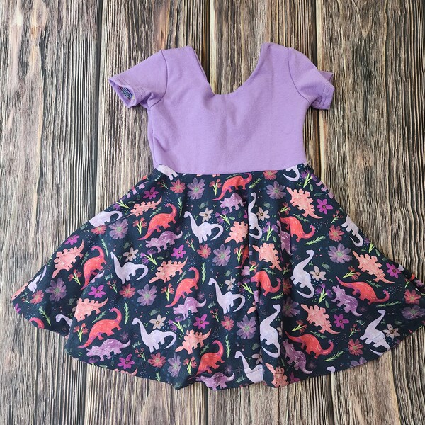 Dinosaur Dress - Etsy