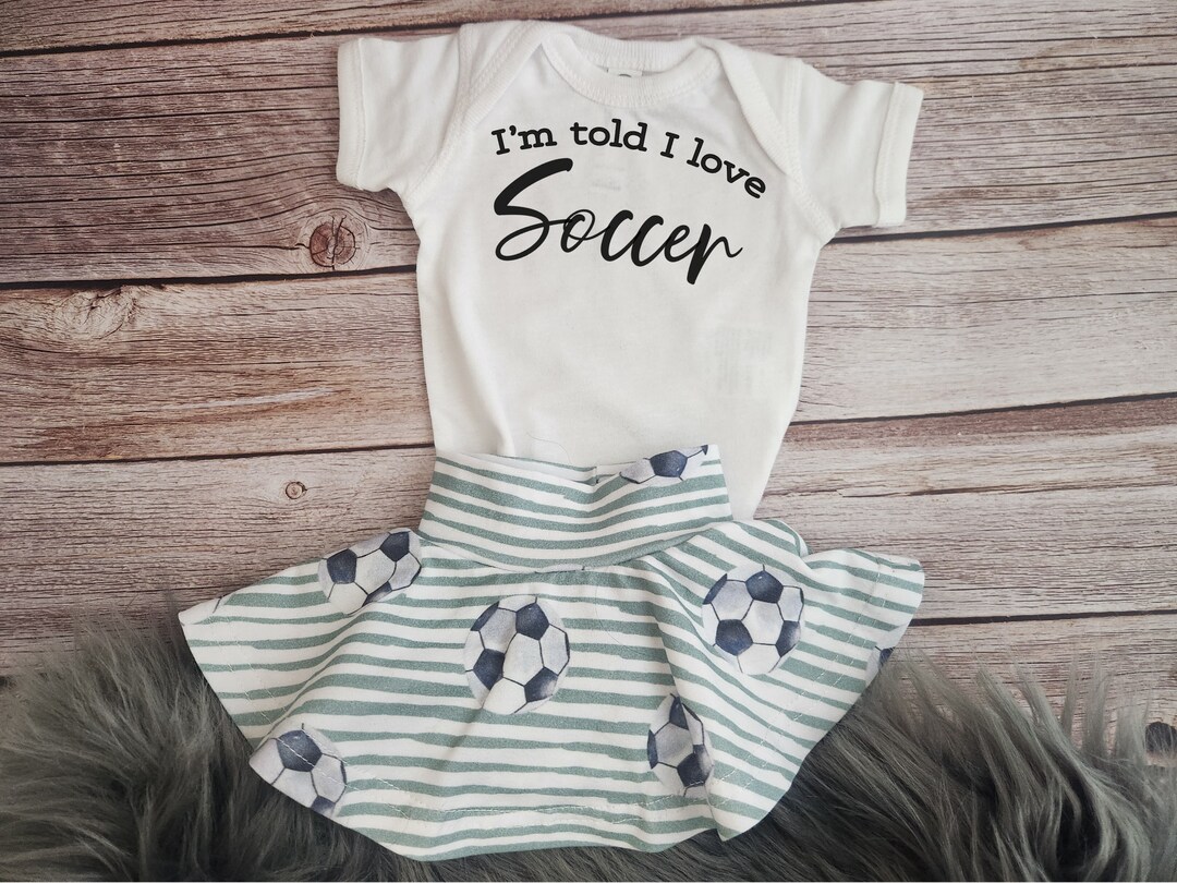 Toddler Girl Soccer Outfit, Game Day Soccer Shirt, Fall Outfit for ...