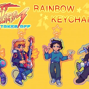 Scott Pilgrim Keychains - Etsy