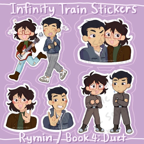 Infinity Train Book 4 Ryan Akagi and Min-gi Park Die-cut - Etsy