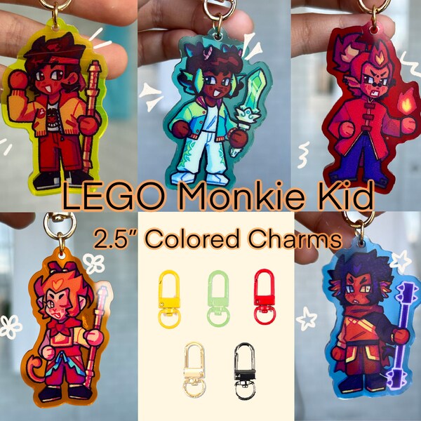 Monkie Kid Keychain - Etsy