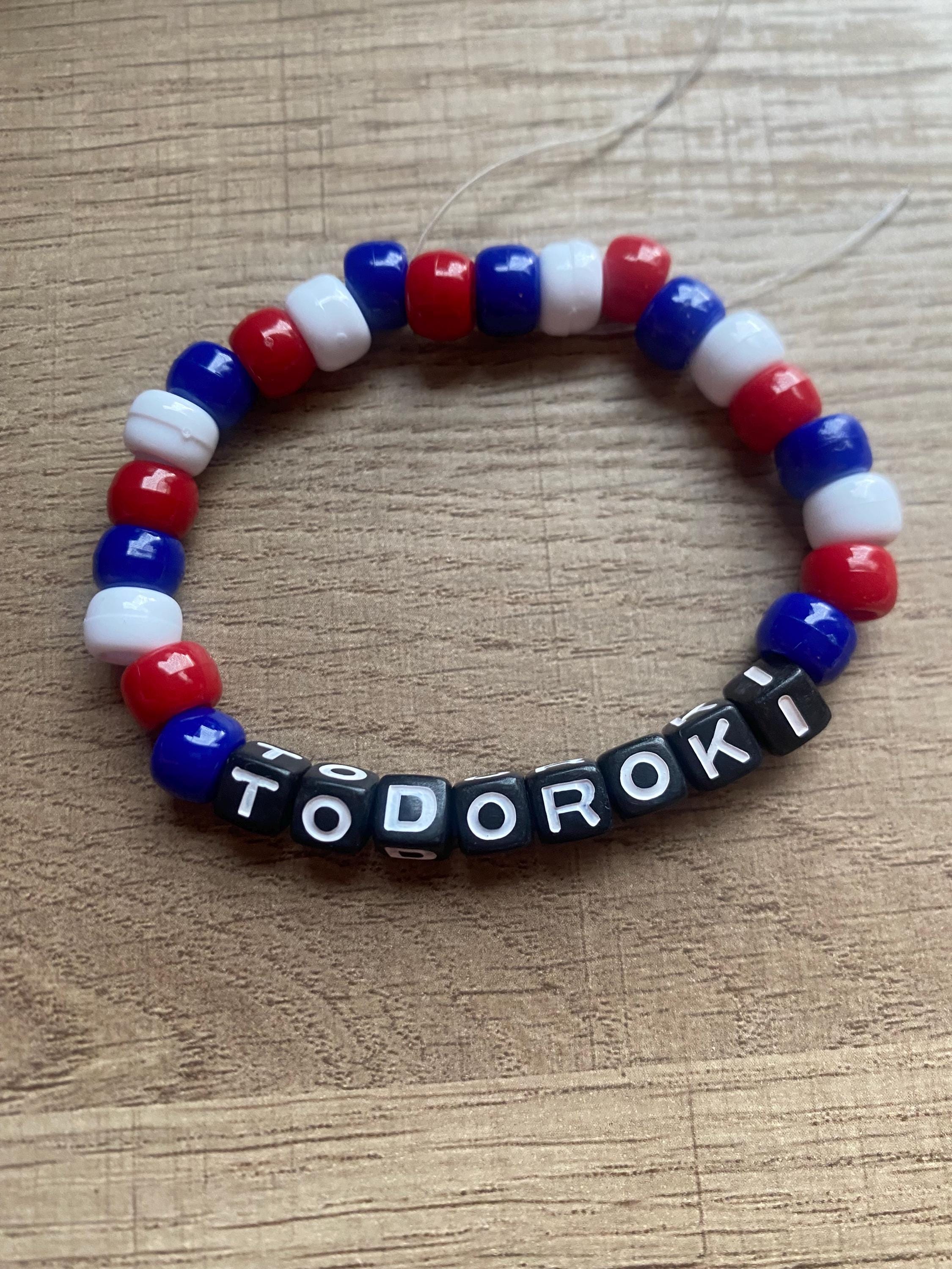 My Hero Academia Beaded Bracelet/ All Might/ Bakugo/ Deku/ Todoroki ...