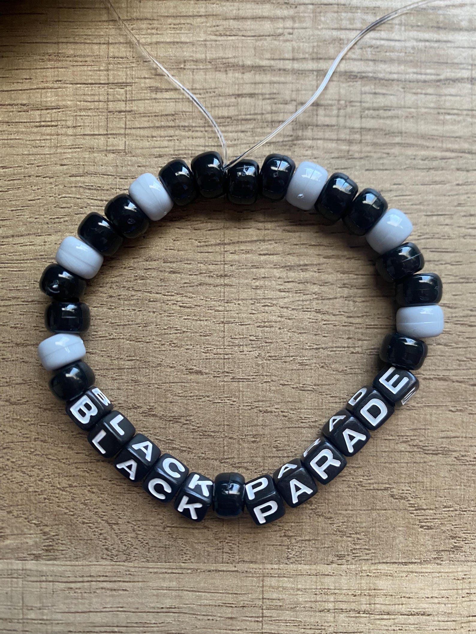 My Chemical Romance/ MCR Beaded Bracelets I’m Not Okay/ Black Parade ...