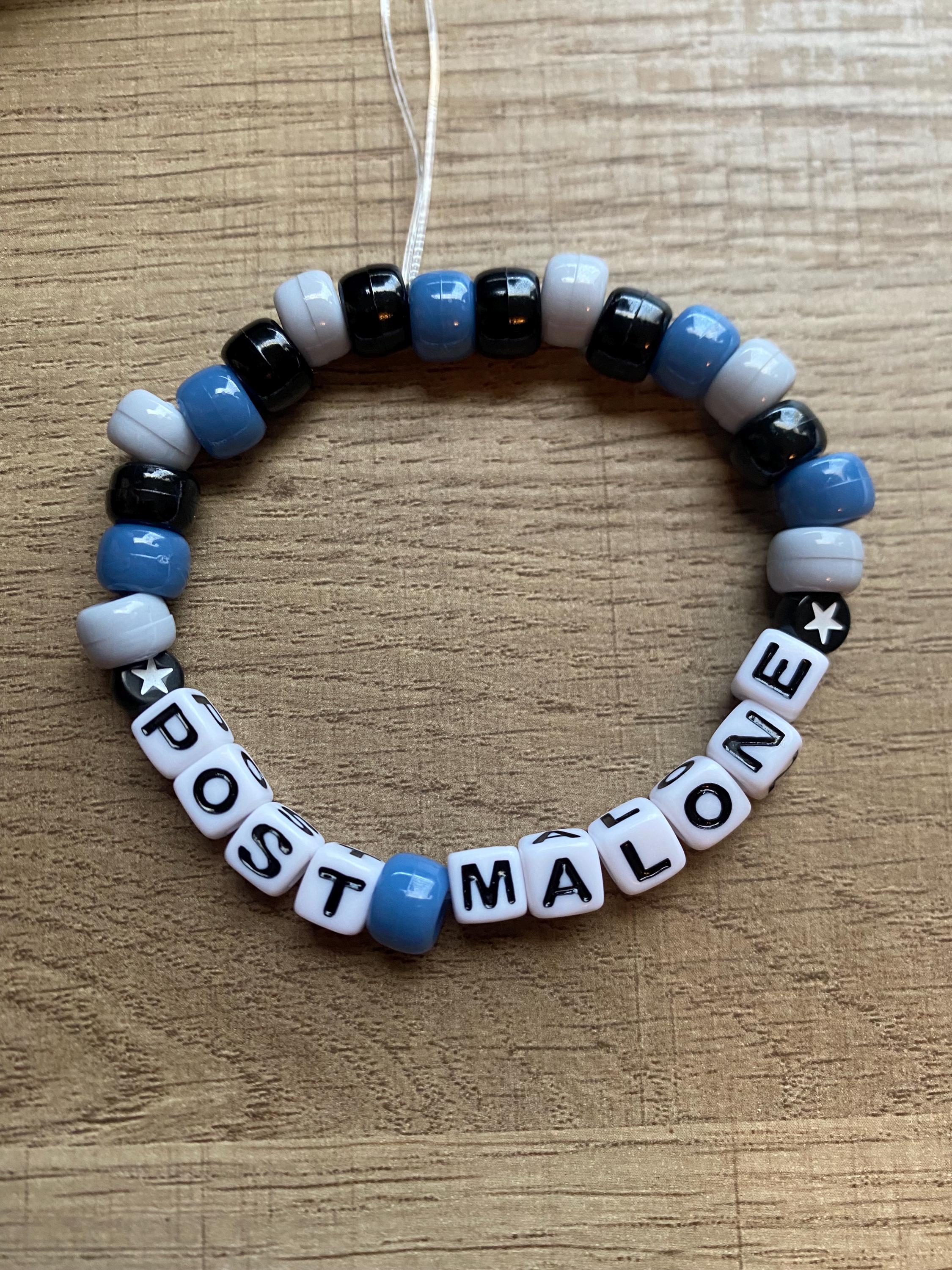 Post Malone Beaded Bracelet/ Music/ F1-trillion/country/ Artist ...