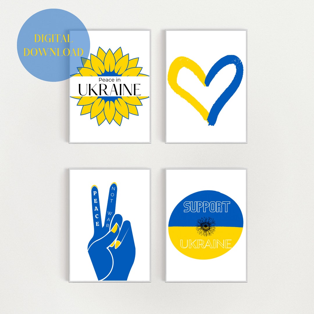 Digital File Ukraine Ukraine SVG Bundle Stand With Ukraine - Etsy