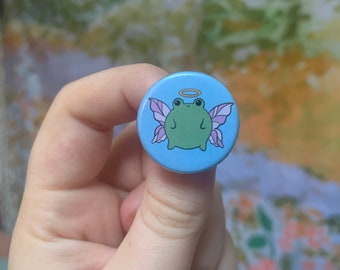 Set of Frog and Toad Pin Buttons, Frog and Toad Gift, Teacher Gift ...