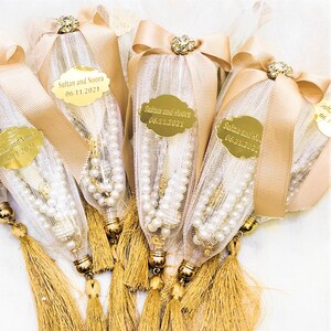 Prayer Beads Tasbeeh Masbaha Favors, Eid Gift, Islamic Wedding Favor ...
