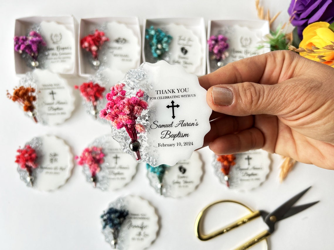 First Communion Favors, Baptism Gift for Guest, Christening ...