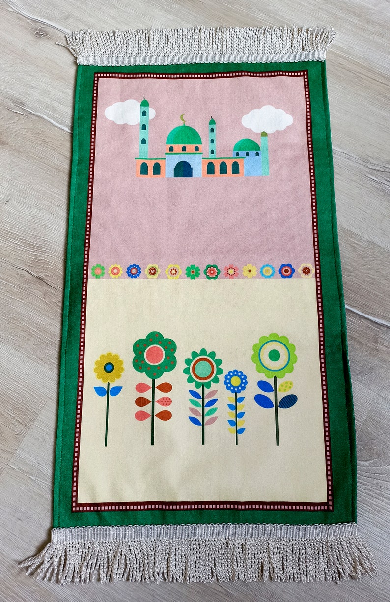 Personalized Kids Prayer Mat Muslim Children Prayer Rug - Etsy