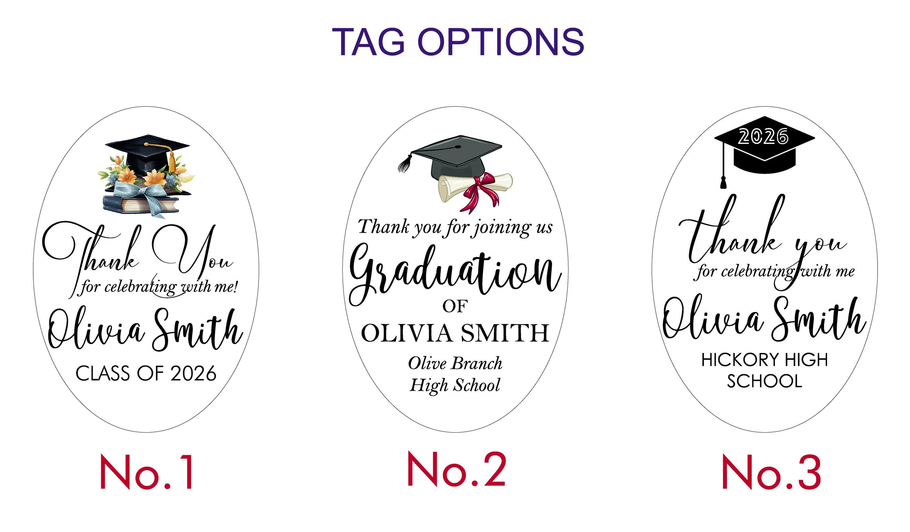 Class of 2026 Graduation Party, Graduation Party Favors for Guests ...